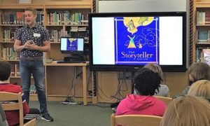 Evan Turk presents THE STORYTELLER. – The Booking Biz